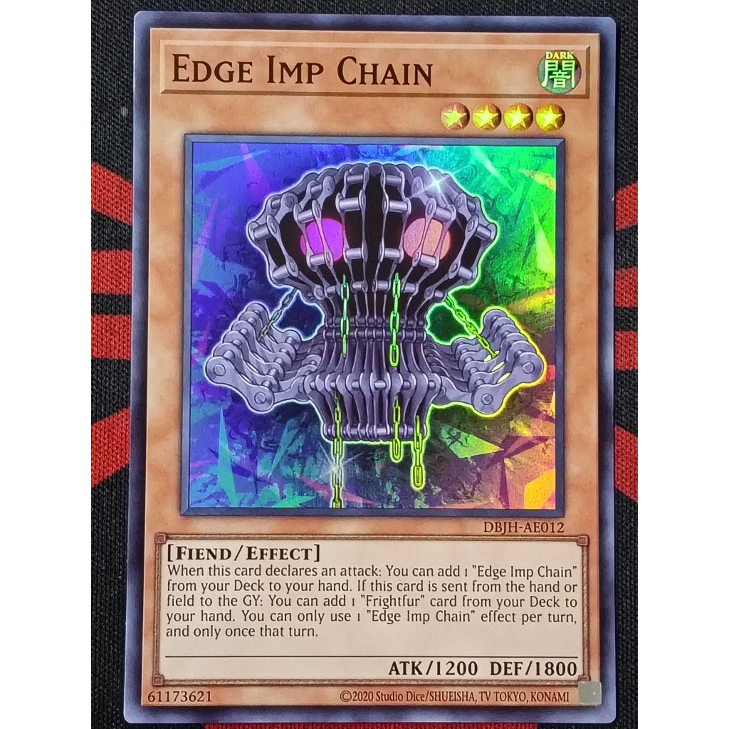 YUGIOH KONAMI DBJH-AE012 DBJH-JP012 Edge Imp Chain (C/NPR/SR) | Shopee Malaysia