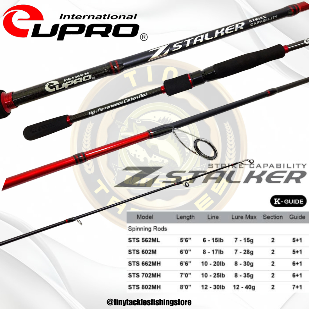 EUPRO Z STALKER ROD SPINING KOLAM KELI KELONG BOTTOM | Shopee Malaysia