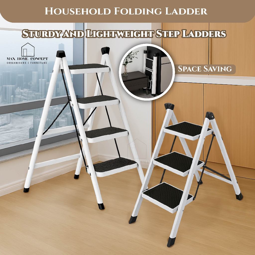 Tangga Lipat Heavy Duty | Ladder Foldable | Portable Ladder | Metal ...