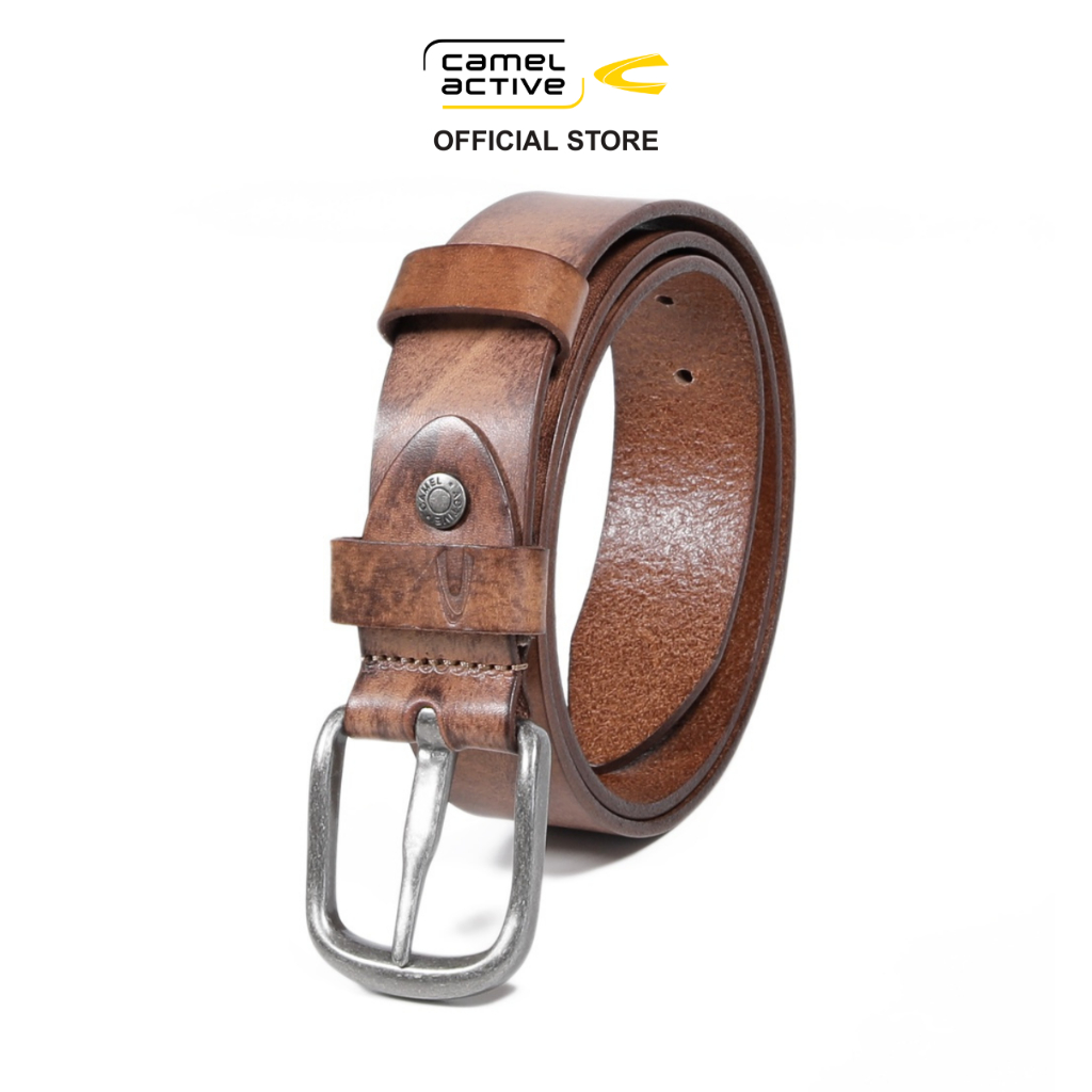 [Best Buy] camel active Premium Genuine Cowhide Leather Men's Belt ...