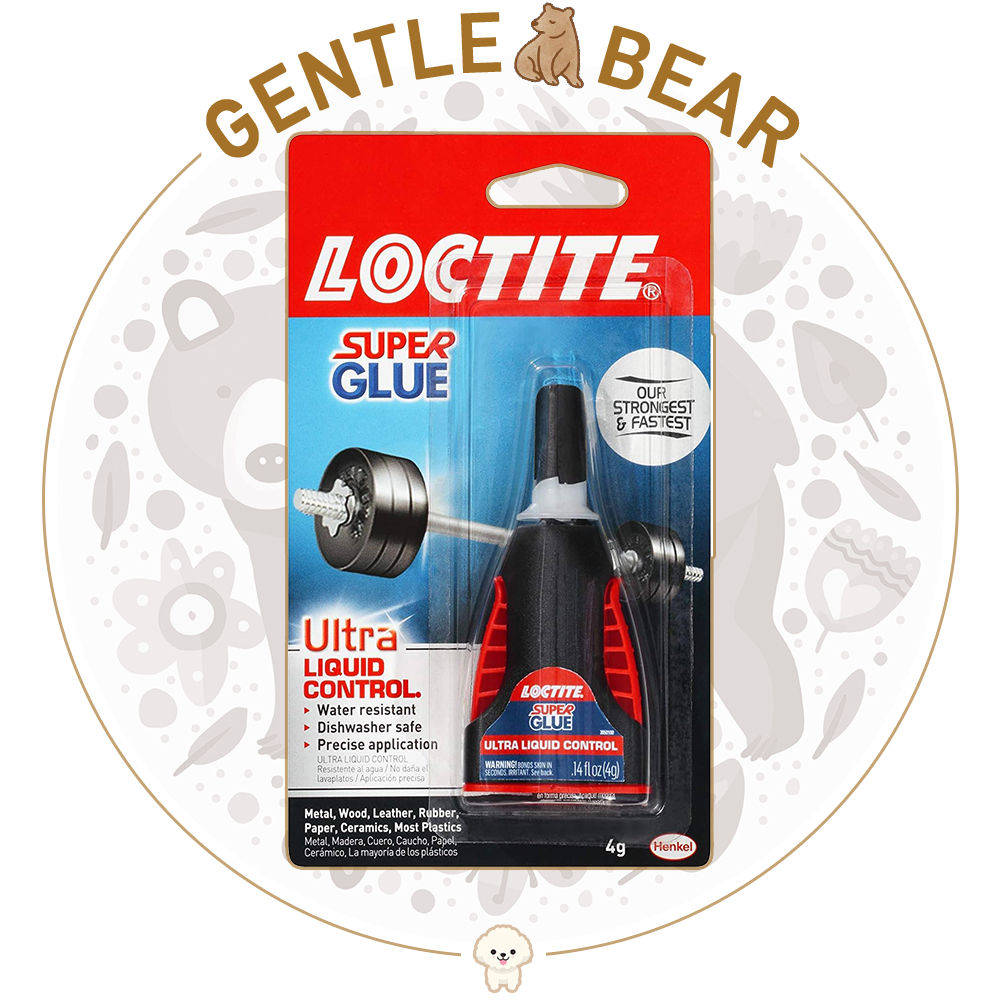Loctite Super Glue Ultra Liquid Control, Clear, 4g Bottle, - Superglue ...