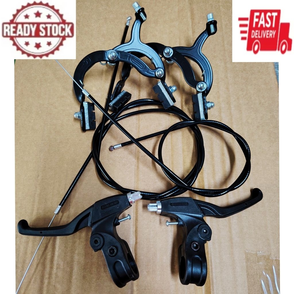 Premium Bicycle Caliper Brake Set sesuai untuk basikal 12 inch hingga ...