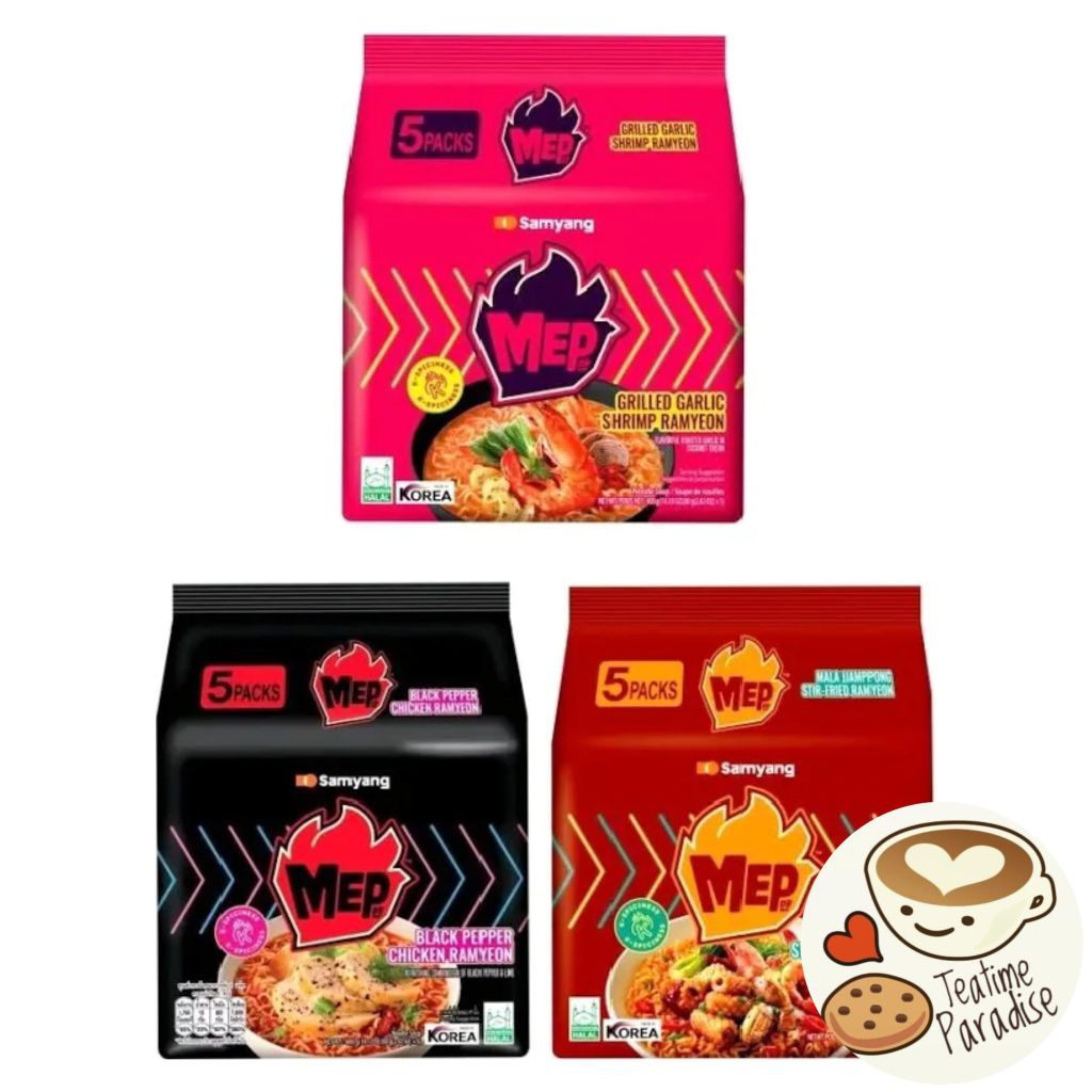 [Halal] Samyang Mep Instant Noodles Ramyeon 5 packs x 80g (Assorted ...