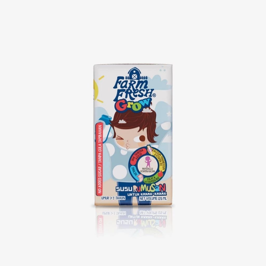 Farm Fresh Grow Up Milk 1-6 Years Old 125ml x 32 Packs | Shopee Malaysia