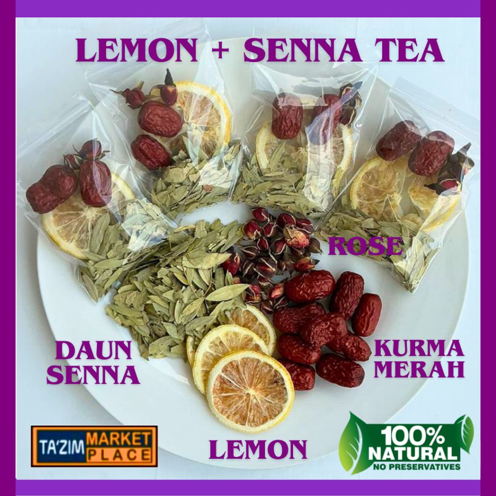 Slimming Detox Tea | Teh Detox | Buang Lemak Kurma Merah Red Dates ...