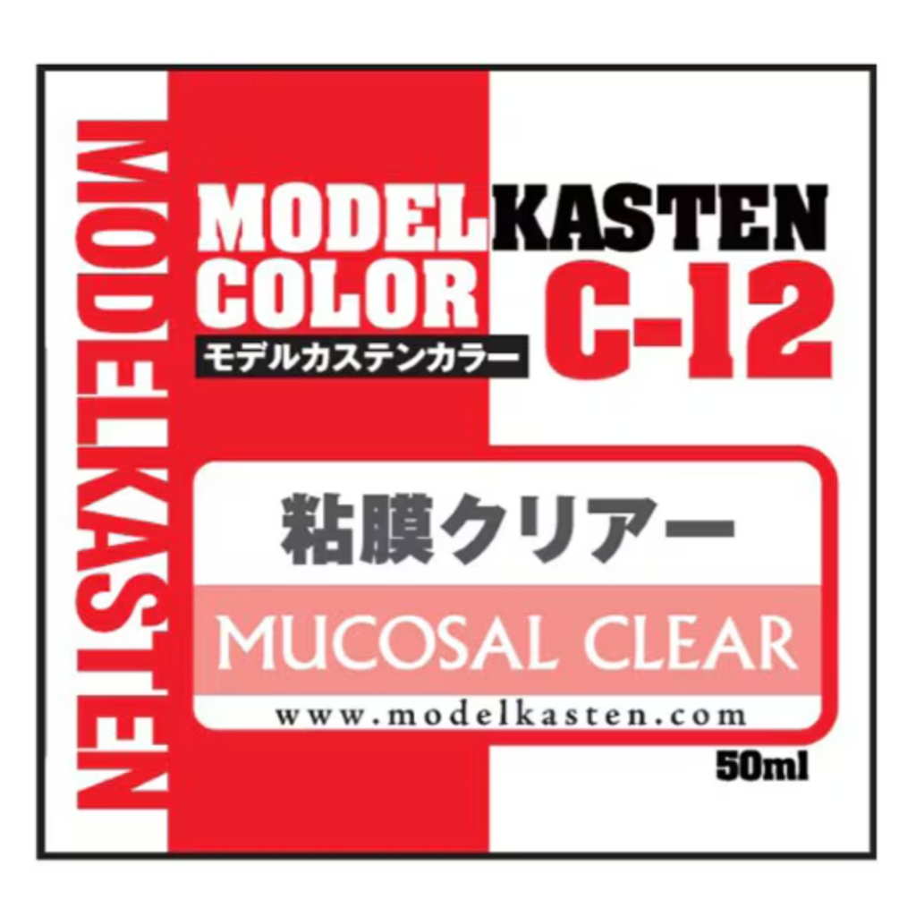 MODELKASTEN C-12 Model Kastan Color Mucous Membrane Clear 50ml [Paint ...