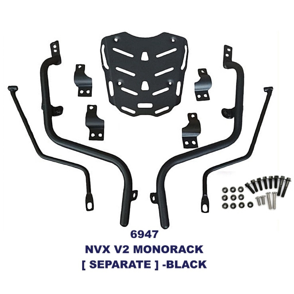 Yamaha NVX V2 Rack TOP BOX MONORACK Tapak Kaki Kotak | Shopee Malaysia