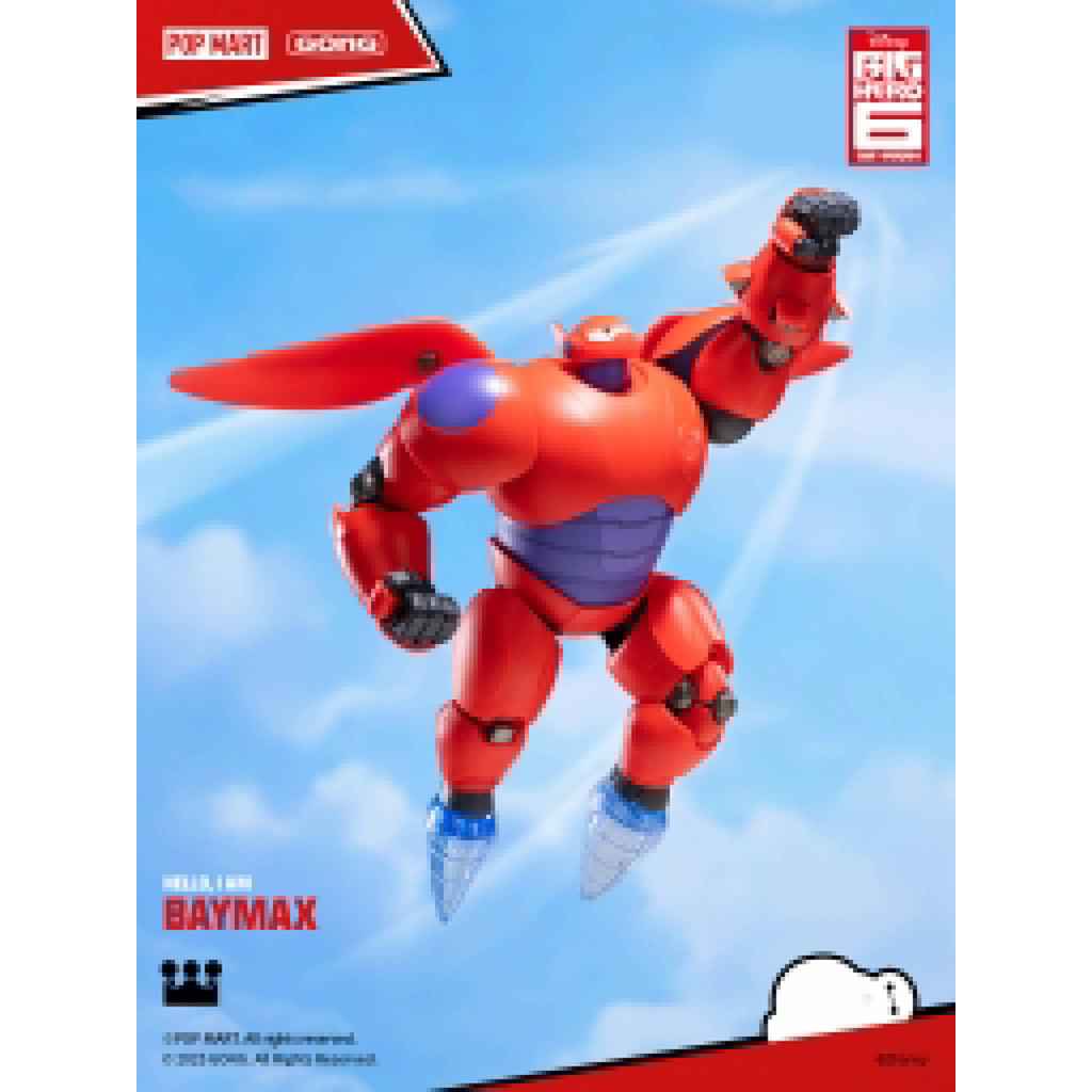 Popmart x Gong Studio Big Hero 6 Baymax 18cm Model Kit | Shopee Malaysia