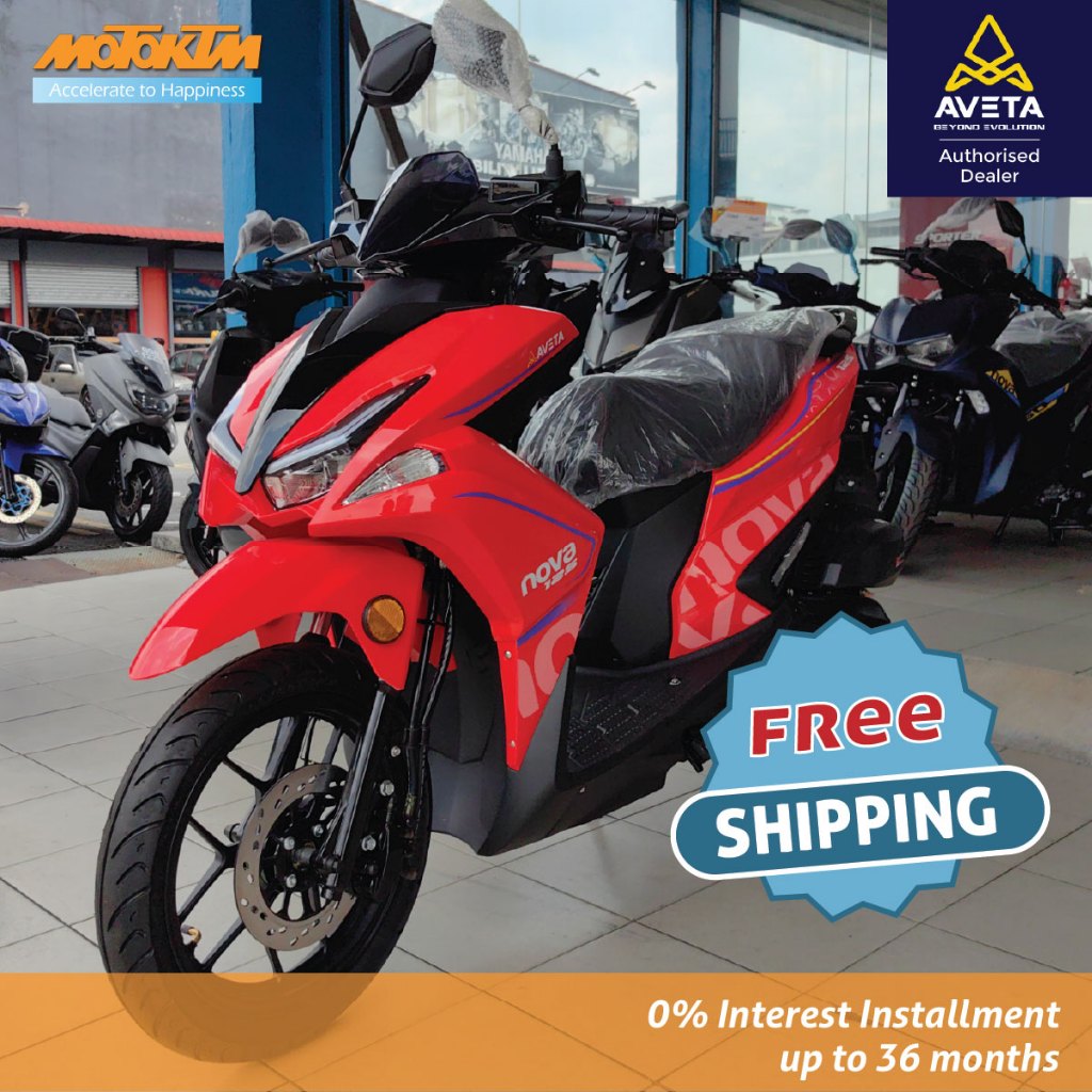 AVETA NOVA 125 model 2025 | Shopee Malaysia