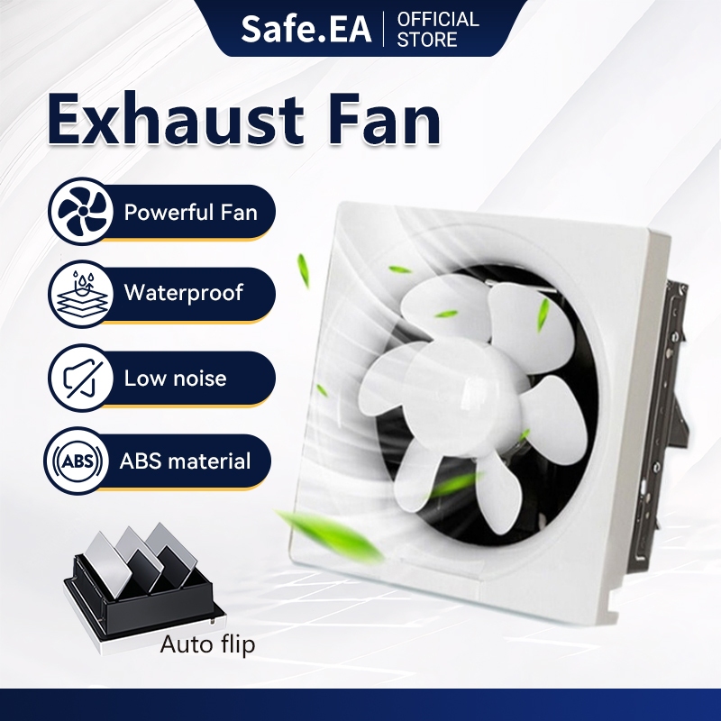 Exhaust fan 6/8/10/12 inch household ventilation fan wall fan Kipas ...