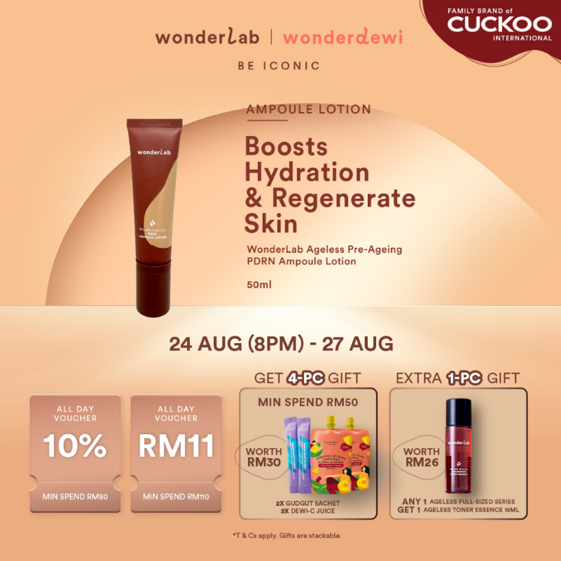 [New] Wonderlab Bel-Aek Ageless PDRN Ampoule Lotion | Shopee Malaysia
