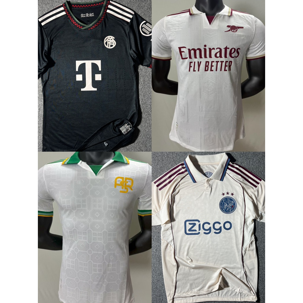 *Player Issue* 25/26 Third Kit Jersey Ajax Third Roma Third Bayern Third | Shopee Malaysia