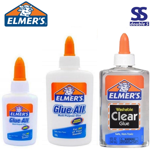 Elmer's Non Toxic Glue-All Multi Purpose Glue 40g & 130g /Clear Glue ...