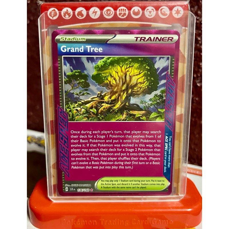 Pokemon TCG Grand Tree Ace Rare [Stellar Crown] | Shopee Malaysia