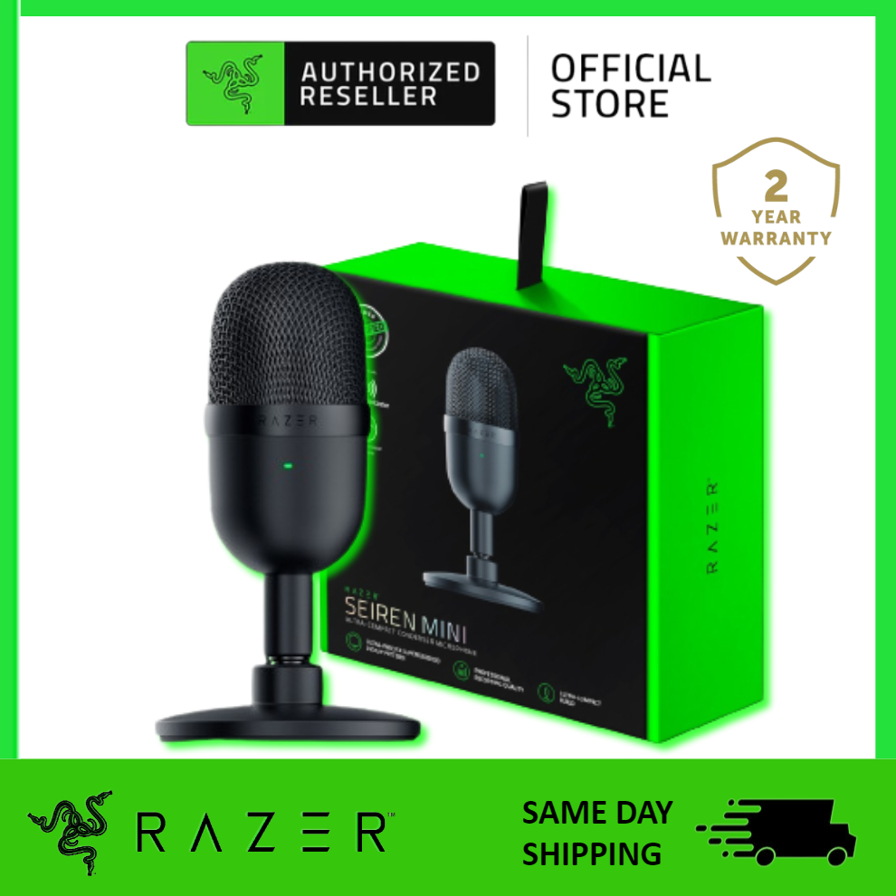 RAZER Seiren Mini Mic Microphone Gaming Microphone Portable Plug And ...