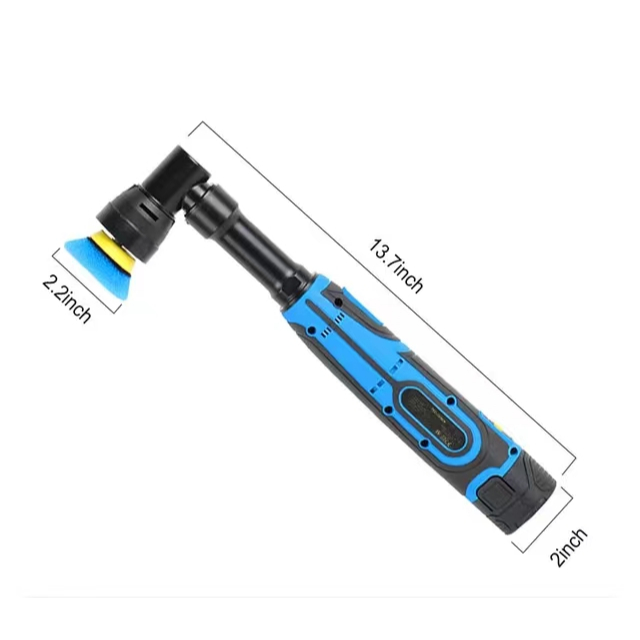 Mini Electric Auto Polisher Handheld Rechargeable Car Polishing and ...