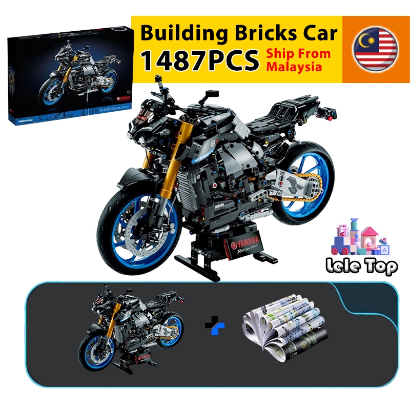 LELE TOP Yamaha Motorcycle 1478pcs Building Block Motorcycle Favorite ...