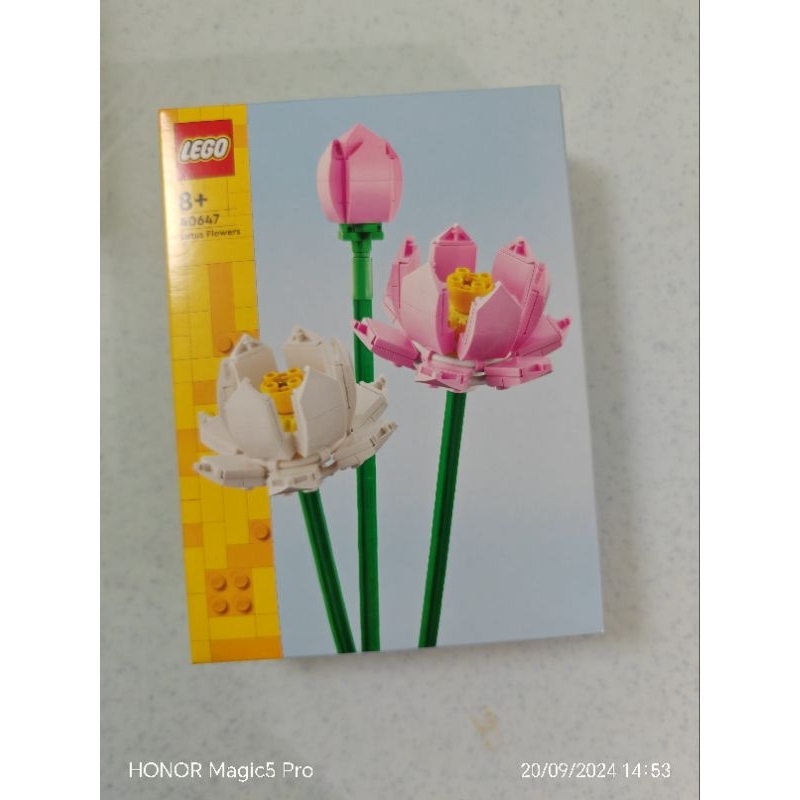 LEGO 40647 Lotus Flowers | Shopee Malaysia
