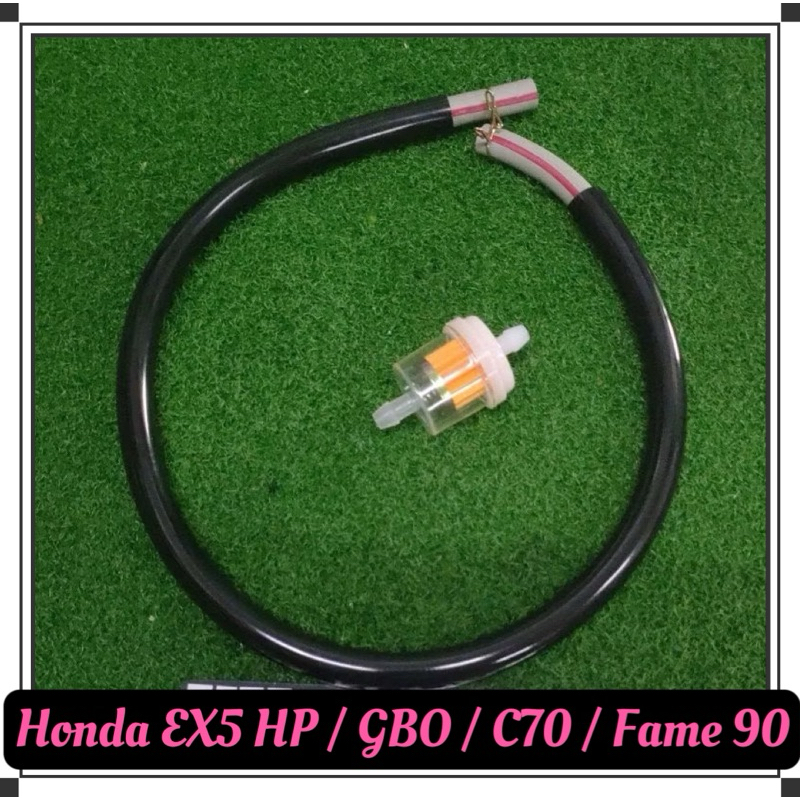 Honda ex5/ex5dream/c70/gboj/fame petrol pipe+clip orignal | Shopee Malaysia