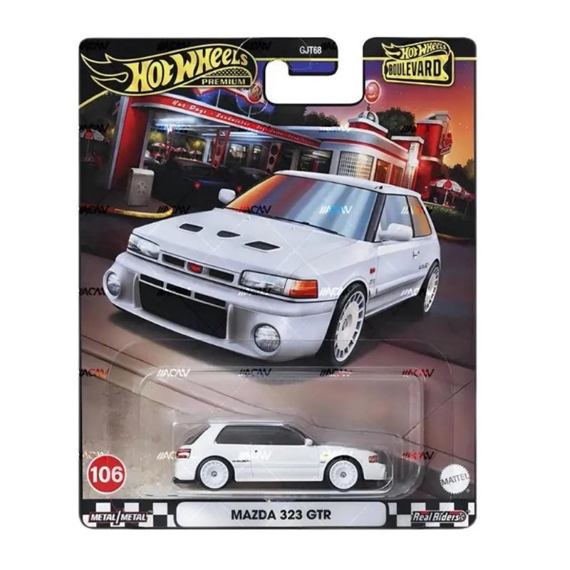 Hot Wheels Boulevard #106 Mazda 323 GTR | Shopee Malaysia