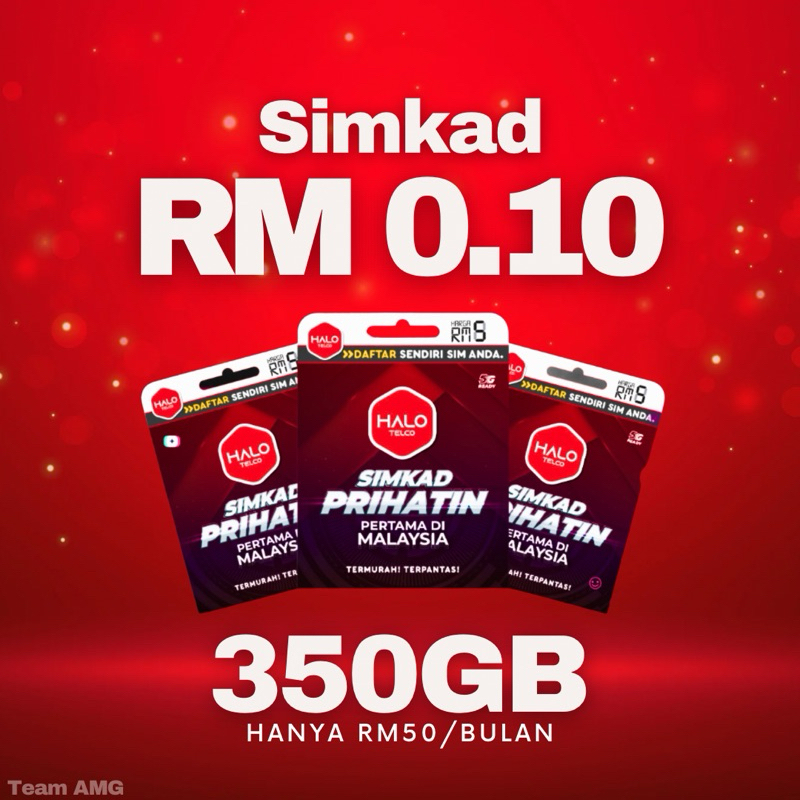 💥𝗣𝗥𝗢𝗠𝗢 𝟭𝟬𝗦𝗘𝗡💥𝟯𝟱𝟬𝗚𝗕 𝗥𝗠𝟱𝟬🔥SIMKAD HALO TELCO🔥TUNE TALK 4G 5G🔥PREPAID SIM ...