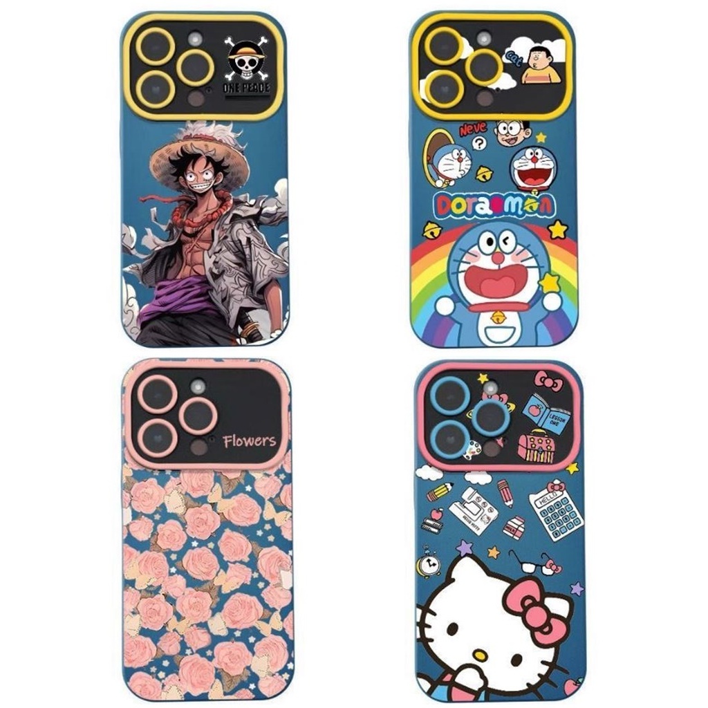 Casing REDMI 9A 9C 10A 9T 10C 12 12C 13C POCO C40 C55 C65 A1 A2 PLUS NEW Big Window Cute Cartoon ...