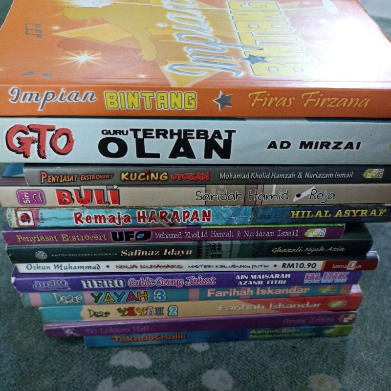 Novel Kanak-Kanak/ Remaja- Buku Terpakai | Shopee Malaysia
