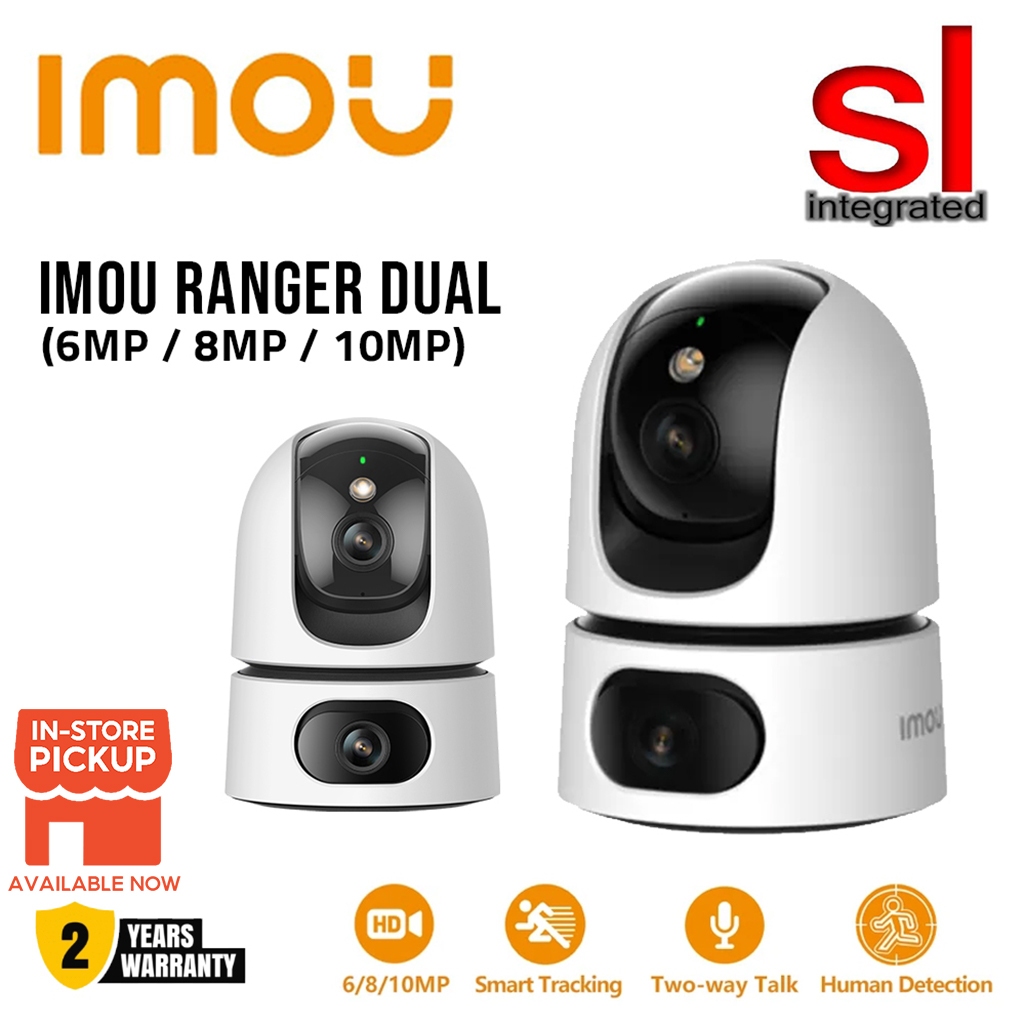 🇲🇾MERDEKA🇲🇾 IMOU Ranger Dual (6MP/8MP/10MP) Full-color NV,2 Way Talk ...