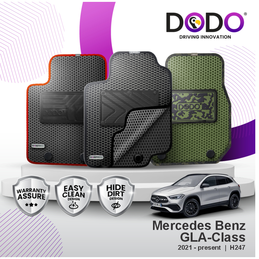 Dodo® Car Mat Mercedes Benz GLA- Class 2021 - Present H247 | Shopee ...