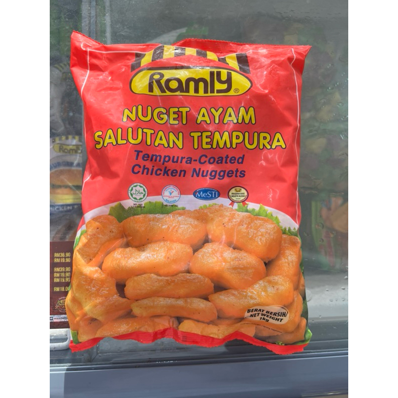 nugget tempura ramlee,daging burger,fries | Shopee Malaysia