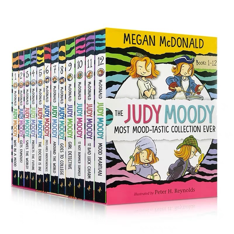 （12books）Judy Moody book set by megan McDonald | Shopee Malaysia