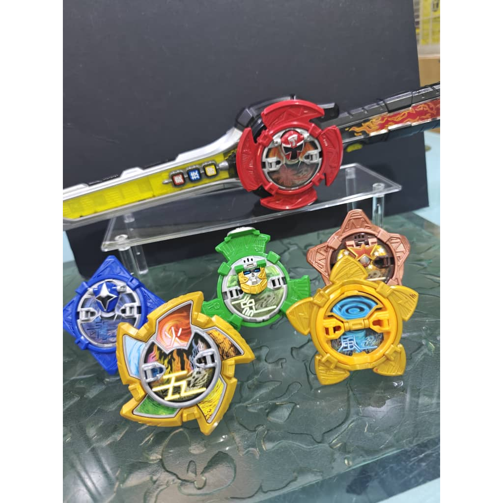 DX Ninninger sword + shuriken set - Shuriken Sentai Ninninger | Shopee ...