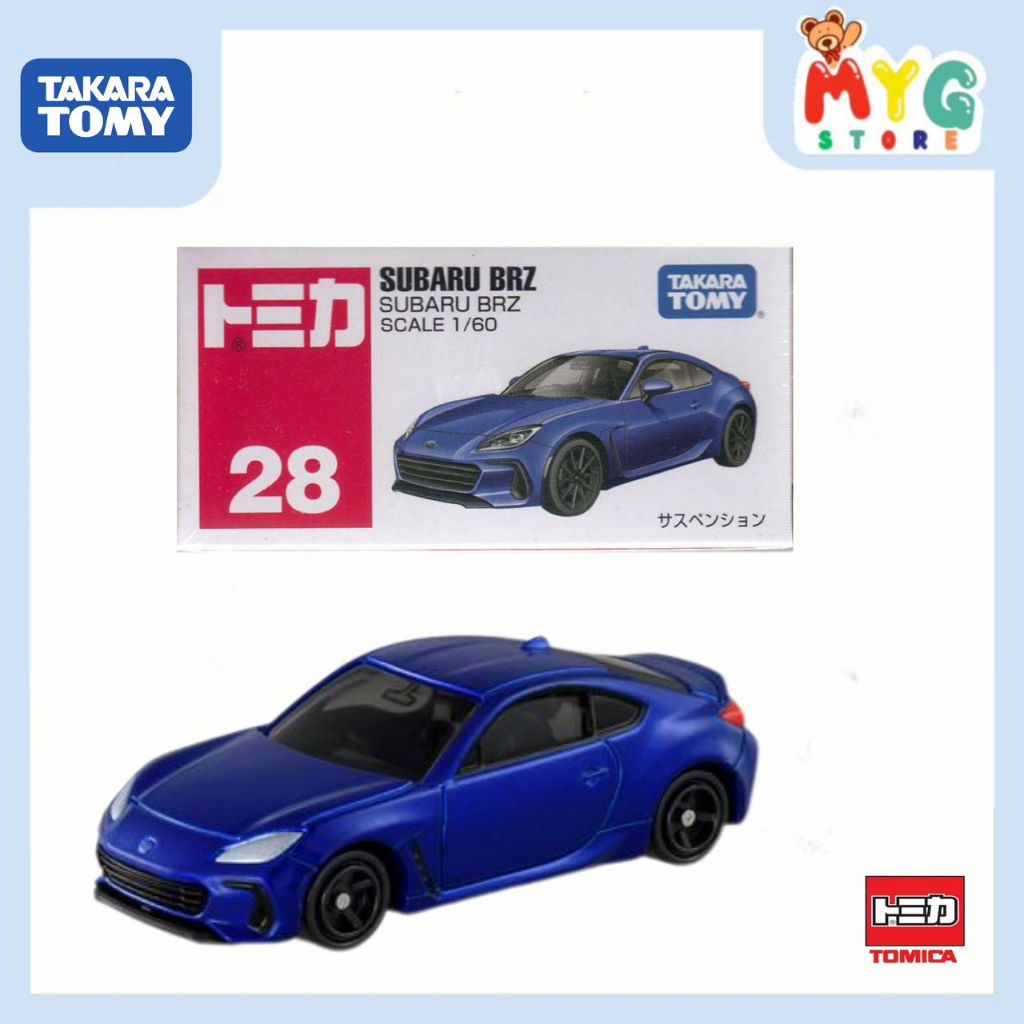 Takara Tomy Tomica Subaru BRZ 28 Scale 1/60 Die-Cast & Vehicle Models ...