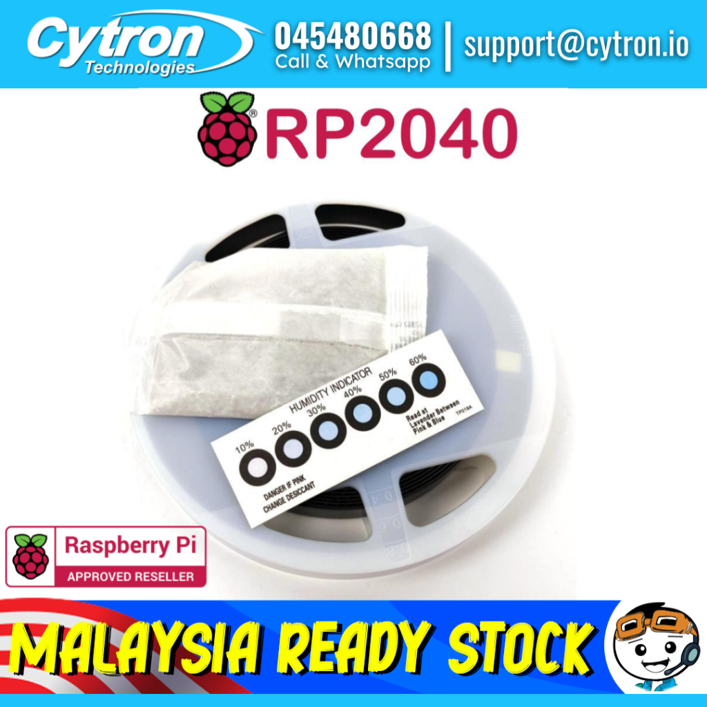 Raspberry Pi RP2040 Dual Core Microcontroller | Shopee Malaysia