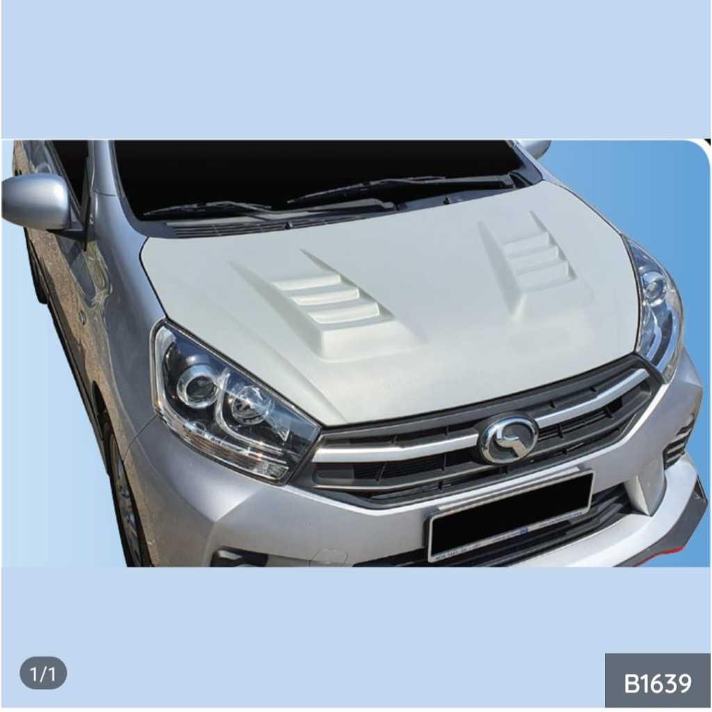 Perodua Axia JS Racing Bonnet Fiber | Shopee Malaysia