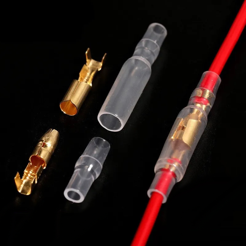 Bullet Terminals 4mm Male and Female Wire Bullet Crimp Connectors ...