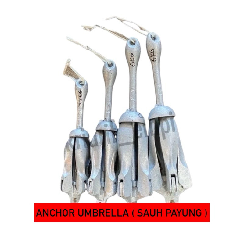 UMBRELLA ANCHOR 4KG (Sauh Payung) | Shopee Malaysia