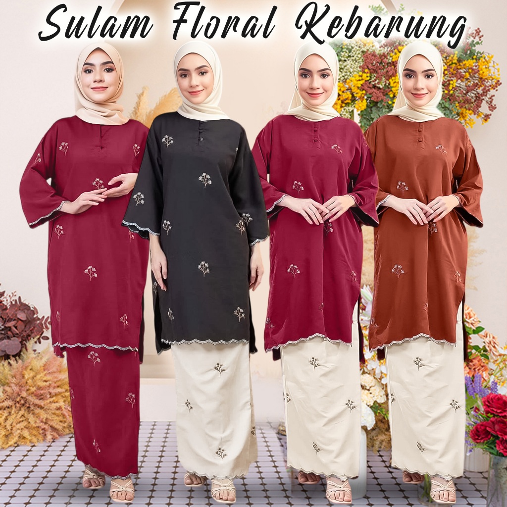MARIA KURUNG SULAM Baju Kebarung Kurung Kedah Sesuai Untuk Nikah ...