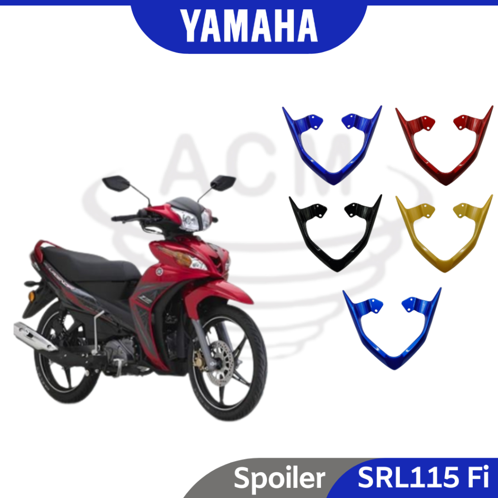 YAMAHA SRL115FI Spoiler Seat Bar L Bar Lagenda SRL 115 Fuel Injection ...