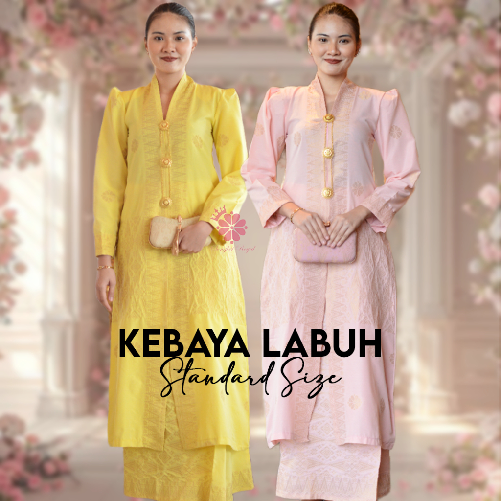 Kebaya Labuh Size S-2xl IKebaya Labuh Songket IKebayaI Kebaya Songket ...