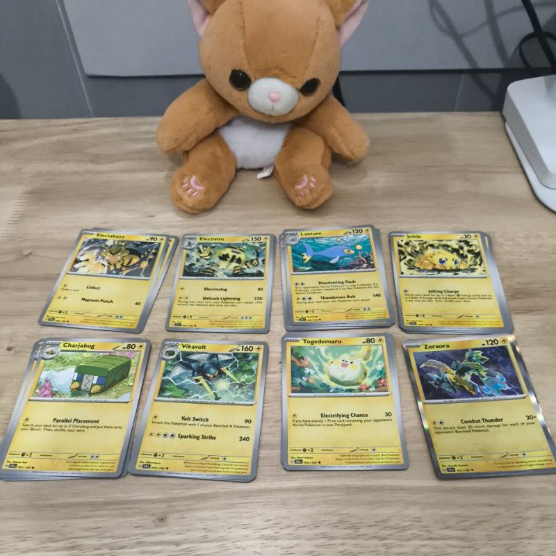 [ORI] Electric Energy Pokemon Stellar Crown SV7 Pokemon PTCG | Shopee ...