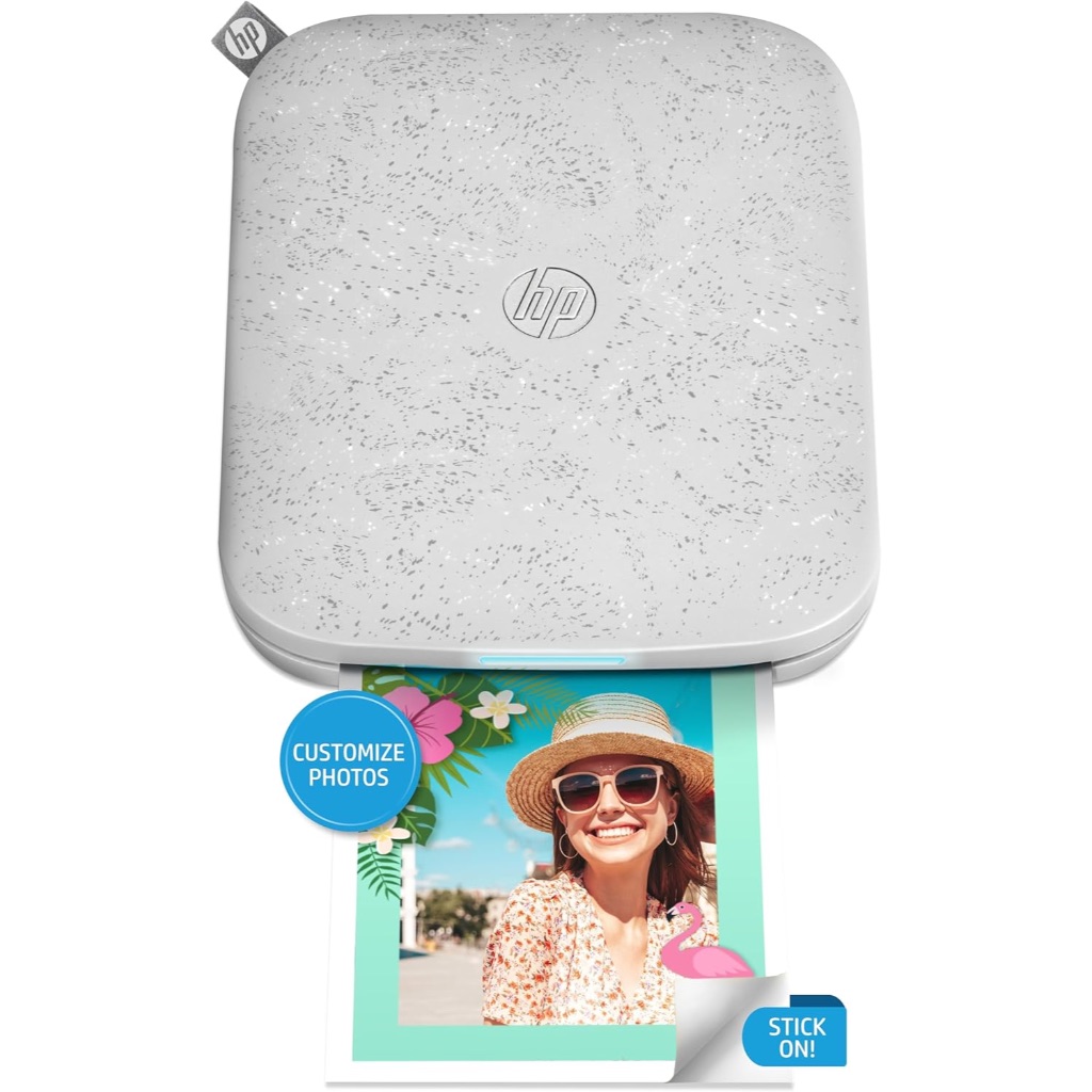 HP Sprocket 3x4" Instant Smartphone Photo Printer - Portable Color ...