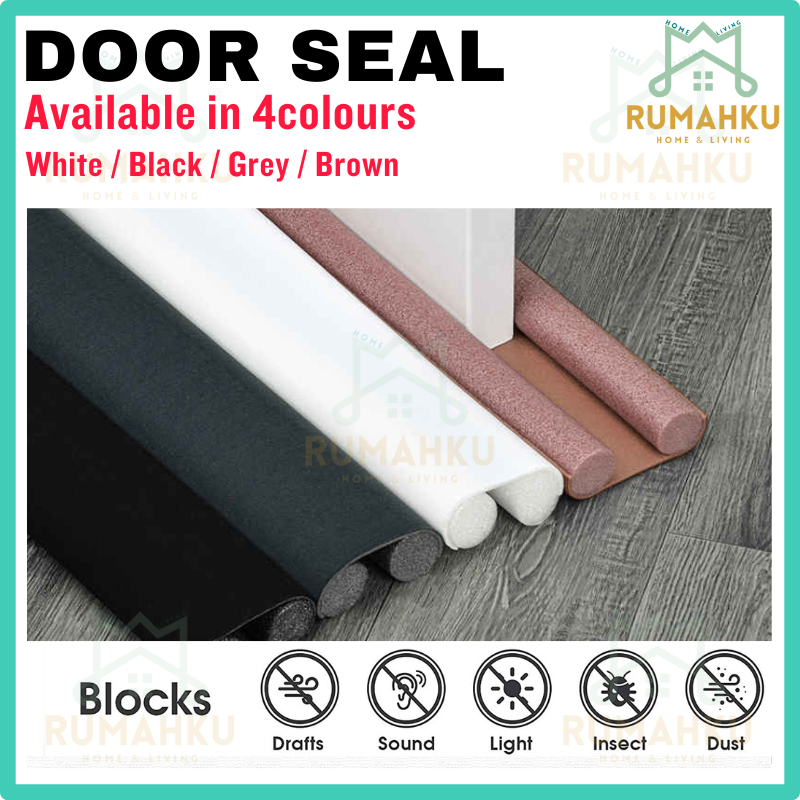 RMK 95cm Penutup Lubang Bawah Pintu Door Gap Bottom Seal Sound Proof ...