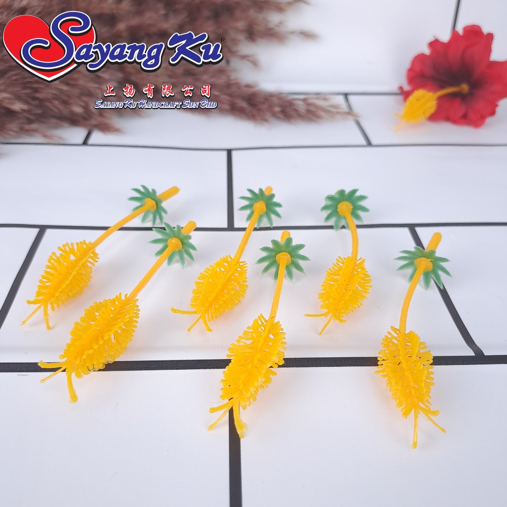 (6pcs per pack) Inti Bunga Artificial / Inti bunga 6pcs per pack / DIY ...