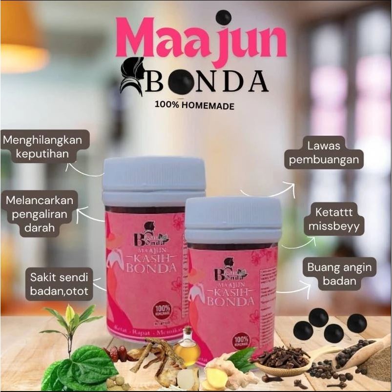 MAAJUN KASIH BONDA TRADISIONAL RAPAT KETAT SIHAT DALAMAN DAN LUARAN 100 ...
