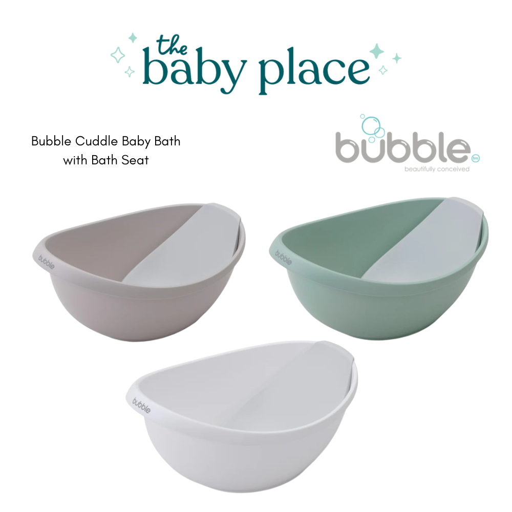 Bubble Cuddle Baby Bath with Bath Seat | Shopee Malaysia