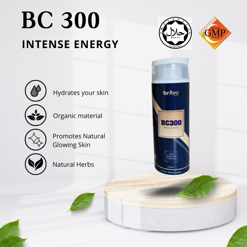 ORIGINAL HQ - BC 300 INTENSE ENERGY HERBAL BODY CREAM [Natural Herbs] - BC300 BC300 BC300 ...