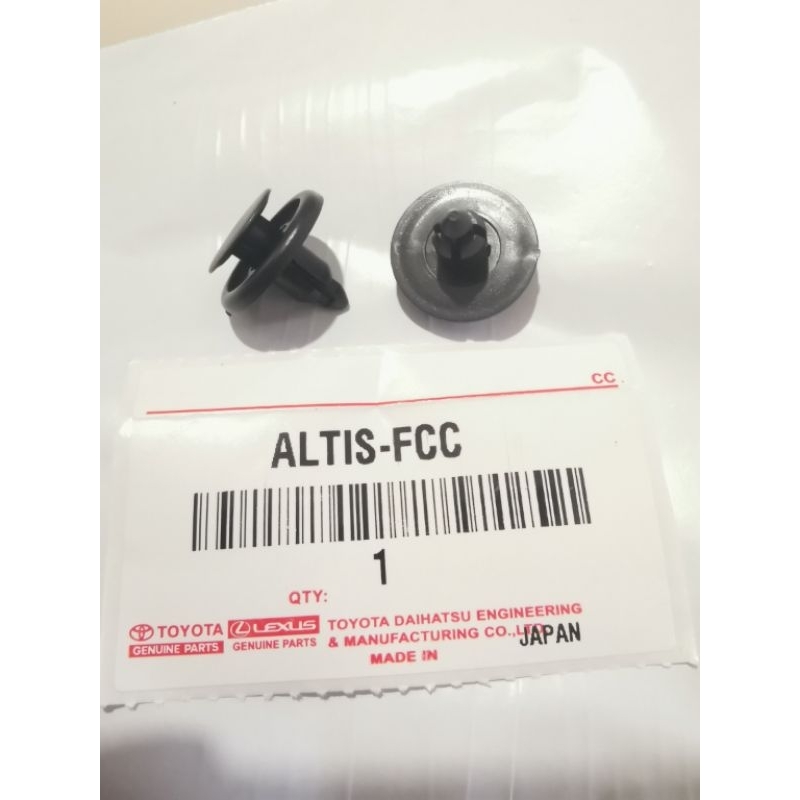 ORIGINAL Toyota Vios/Altis/Camry/Hilux Fender/Undershield Clip/Bumper ...