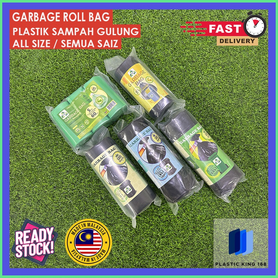 Garbage Roll Bag / Industrial Heavy Duty 1KG / Karung Sampah / Rubbish ...