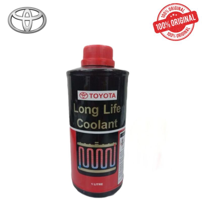 Toyota Long Life Radiator Coolant (1L) Honda Perodua Proton Mitsubishi ...